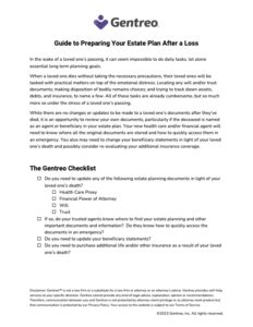 Ultimate Guide for Legal Tasks After a Loved One Passes Away