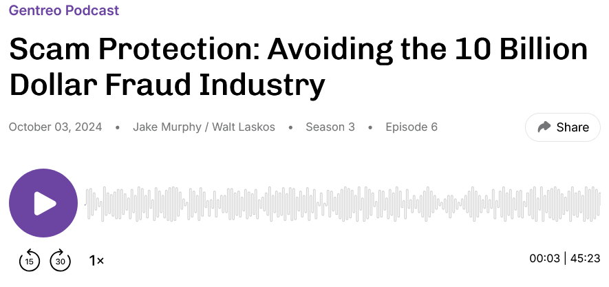 PODCAST-Scam Protection: Avoiding the 10 Billion Dollar Fraud Industry ...